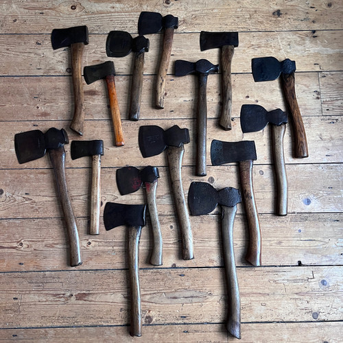 A Collection of 15 Antique Axes | Briggs & Oliver