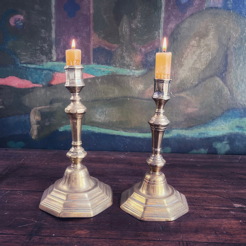 Pair Georgian Candlesticks | Briggs & Oliver