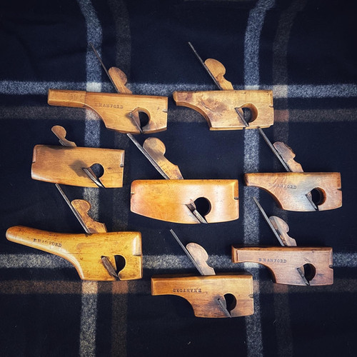Eight Antique Boxwood Planes | Briggs & Oliver