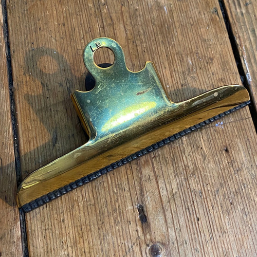 Antique Brass Clip | Briggs & Oliver