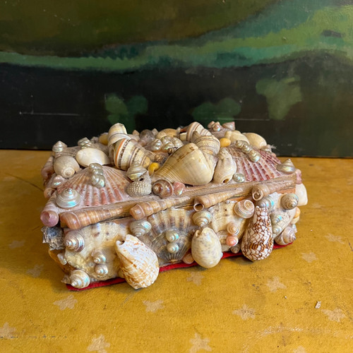 Vintage Shell Encrusted Box | Briggs & Oliver