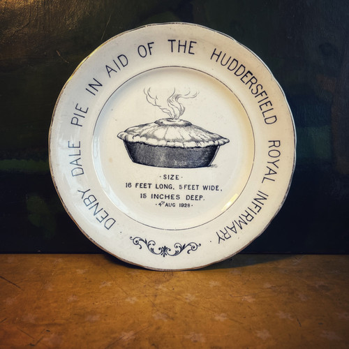 1928 Denby Dale Pie Plate | Briggs & Oliver