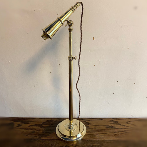 Adjustable Articulated Brass Desk Lamp | Briggs & Oliver