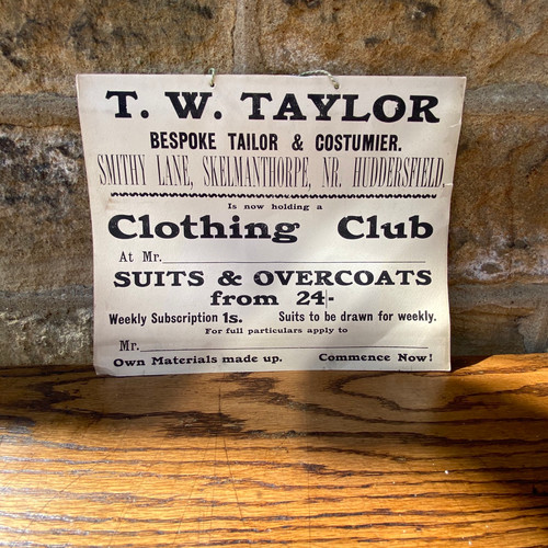 Original Edwardian Advertising Card | Briggs & Oliver