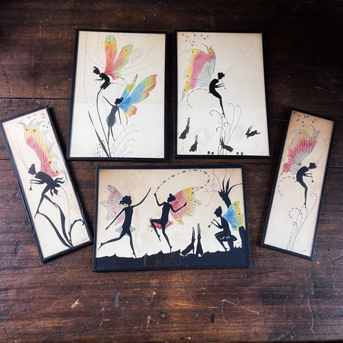Five Ink Paintings by Christabel Mary Flint | Briggs & Oliver