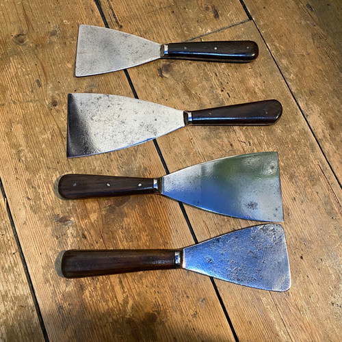 Rosewood and Steel Scrapers | Briggs & Oliver
