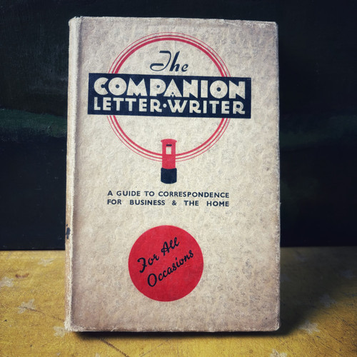 The Companion Letter Writer | Briggs & Oliver