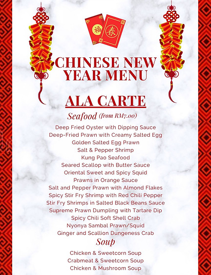 Chinese New Year Catering Promo Packages | Tasty Touch Catering