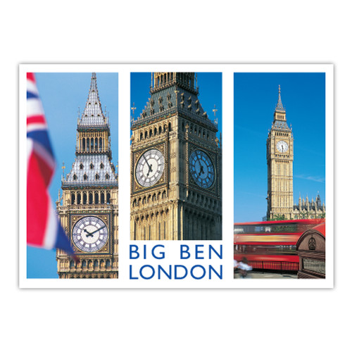 London Big Ben Postcard | SKU C-64611 |UK UK Postcards