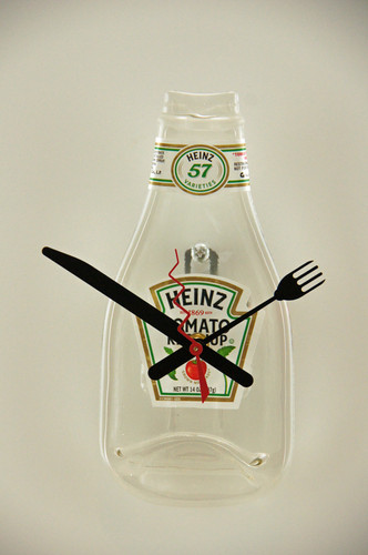 Heinz Ketchup Bottle Clock | re-bottled