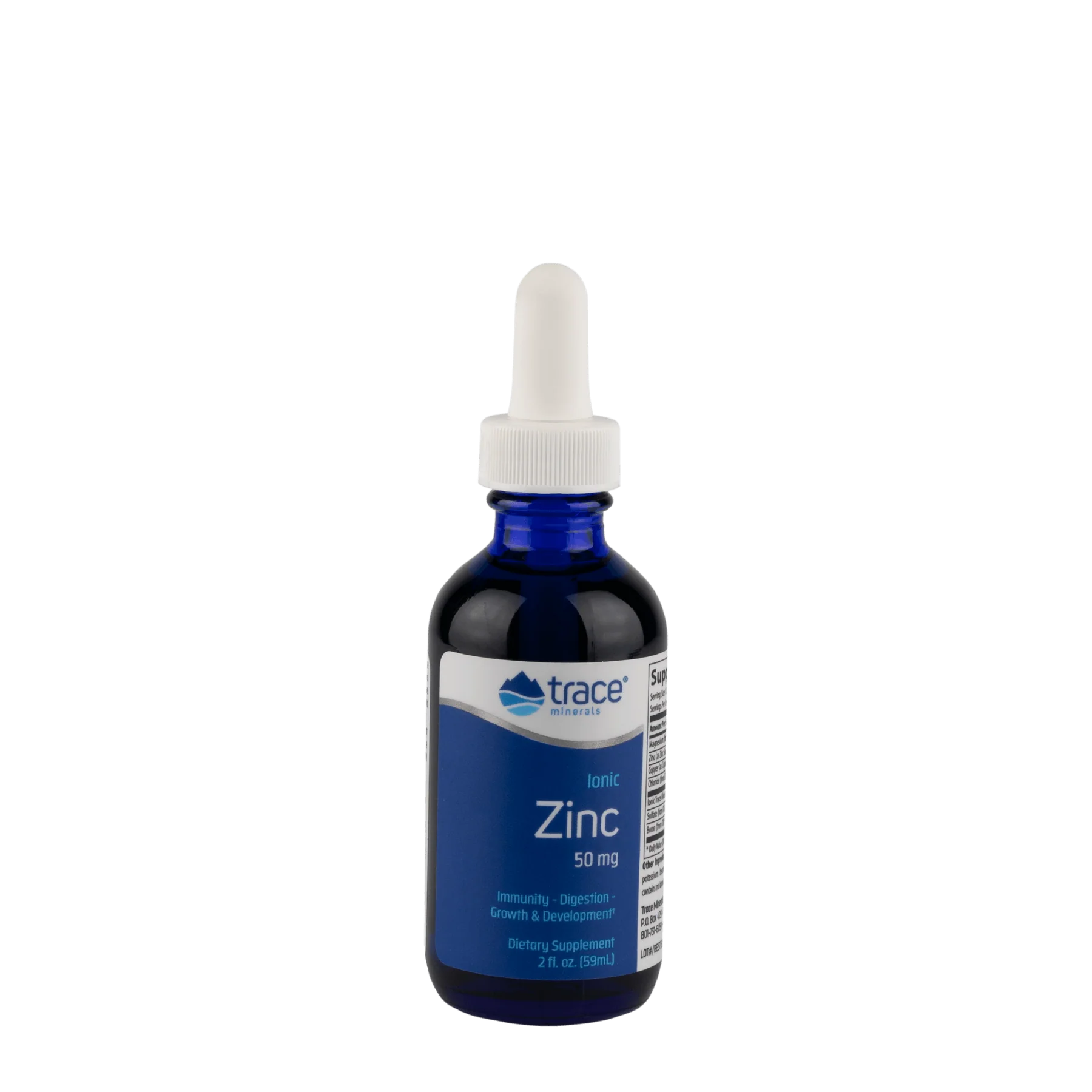 Trace Minerals Ionic Zinc I Liquid Zinc I 50 mg (59 ml ...