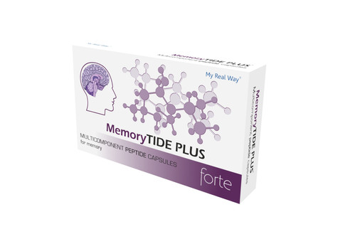 MemoryTIDE PLUS Forte: Peptides for Memory Support | 30 Capsules