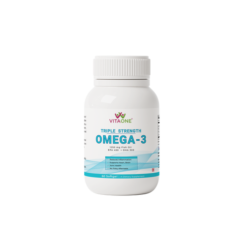 Vitaone Triple Strength Omega 3 I 60 Soft gels