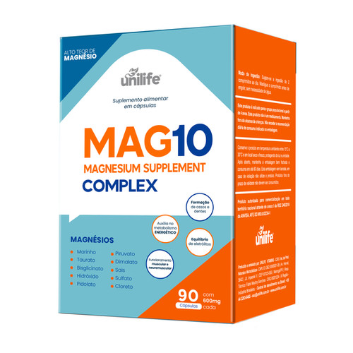 Mag10 em cápsulas 660 mg| Unilife | Unilife Vitamins