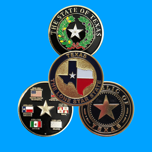 Complete Set of All 3 Texas Challenge Coins! | Puzzometry Puzzles