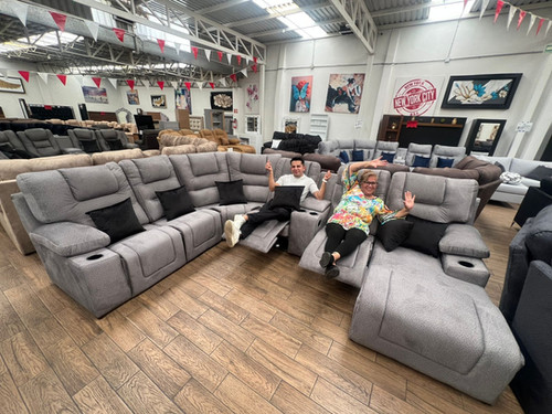 SALA DUCATY DOBLE RECLINABLE | Duty Muebles