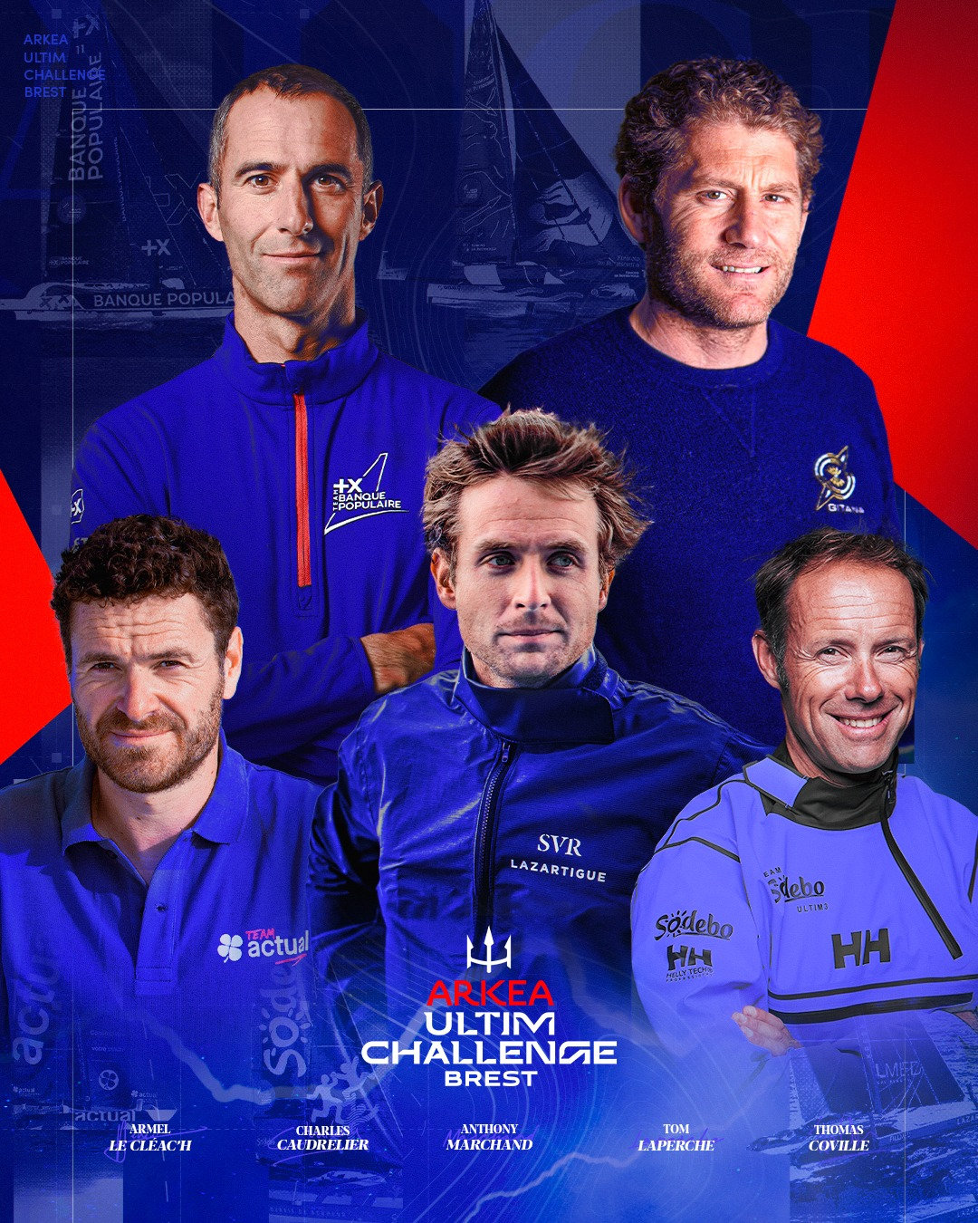 ARKEA Ultim' Challenge Brest, ils ne seront que cinq