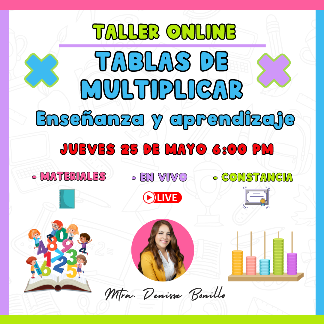 Taller Online | Tablas de Multiplicar Enseñanza y Aprendizaje