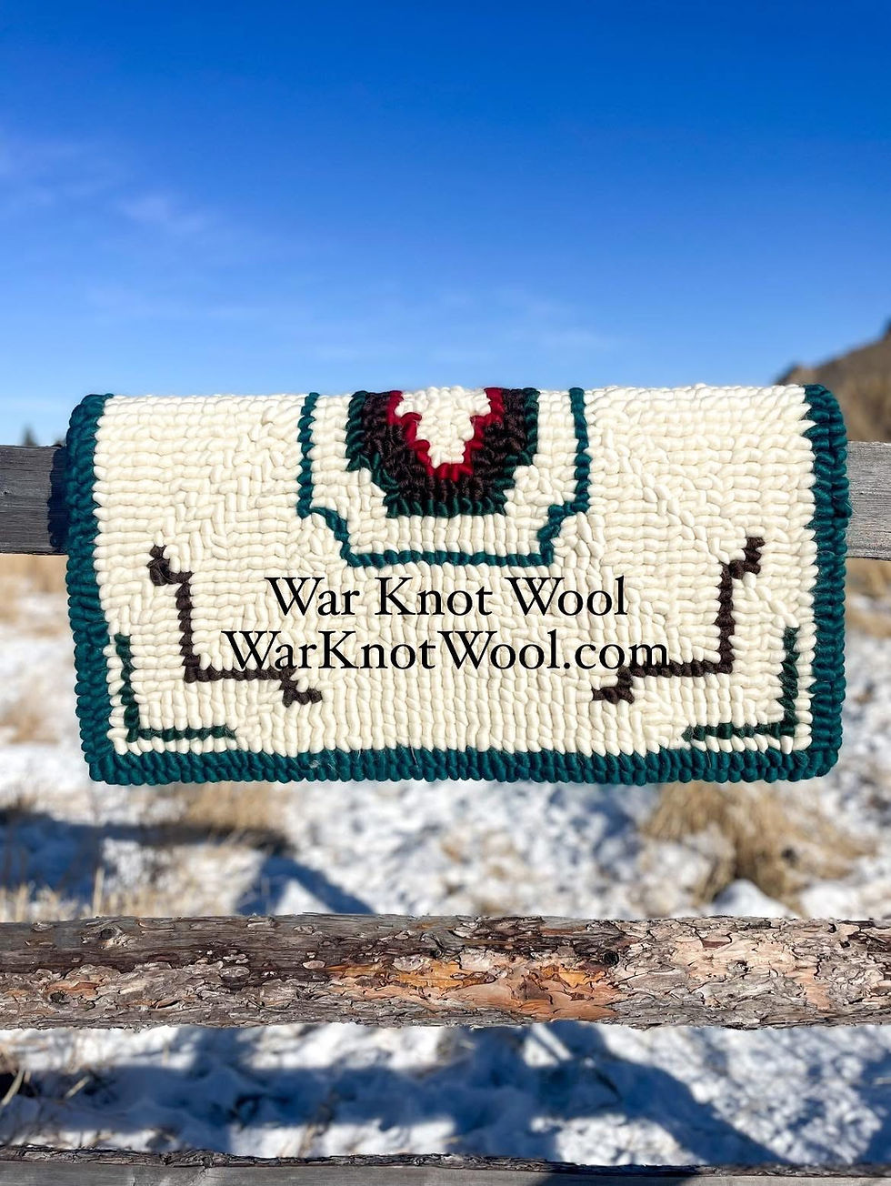 Pulled Wool Saddle Pad | War Knot Wool