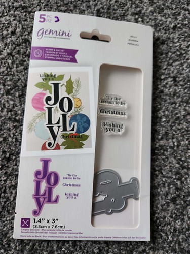 Jolly, stamp and die set | The Craft Taylor