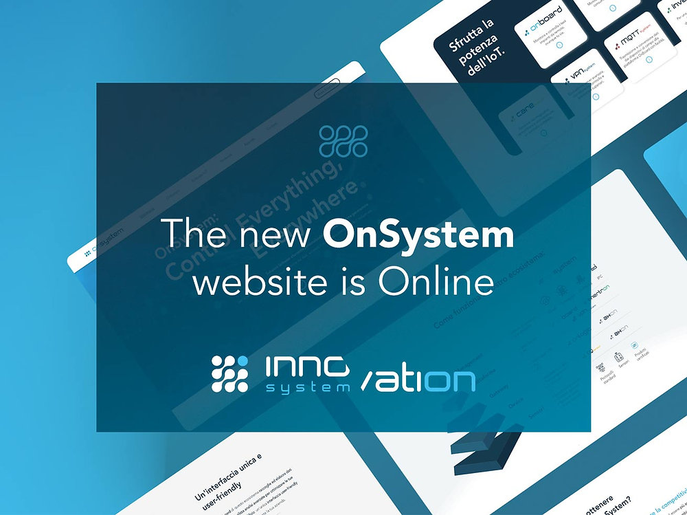 Online our site dedicated to the OnSystem IoT Platform!