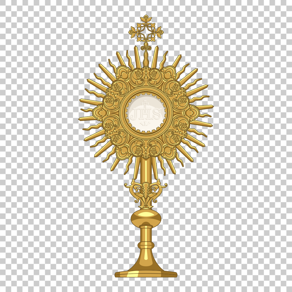 Ostensório Santíssimo Sacramento Eucaristia | Download Grátis ...