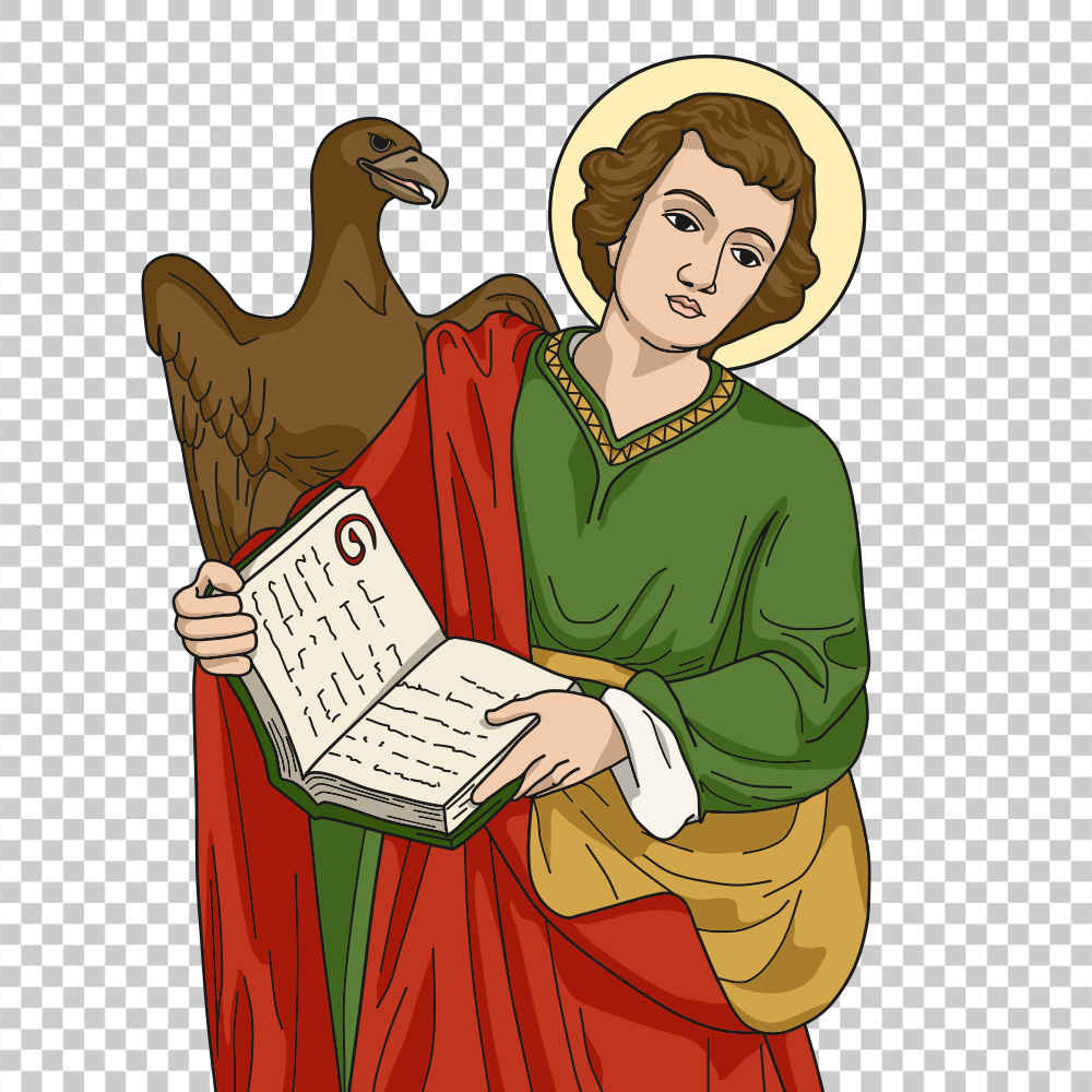 San Juan Evangelista y Apóstol | Descarga gratuita Ilustración a color ...