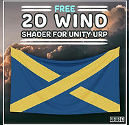 Free 2D Wind Shader for Unity URP