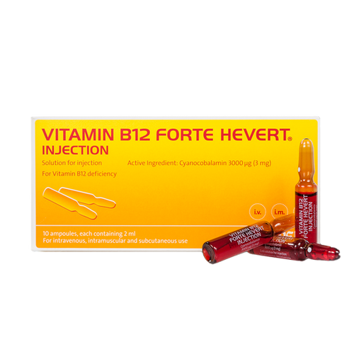 Hevert Vitamin B12 Forte Hevert Injection 2 ml / amp - 10 ampoules ...