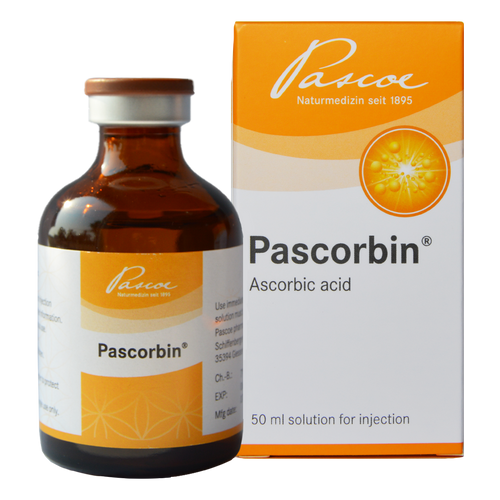 Pascorbin Injection High-Dose Vitamin C - 7.5g/50ml | UltraMedicals