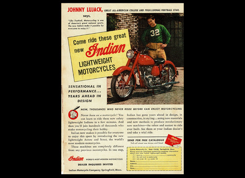 Indian & USA Motorcycle Ads | FlashbacksUSA