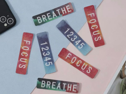 Textured sensory strip stickers | Feeling for Healing