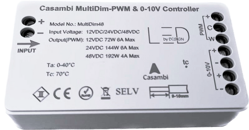 Casambi MultiDim-PWM & 0-10V Controller | LED BY DESIGN