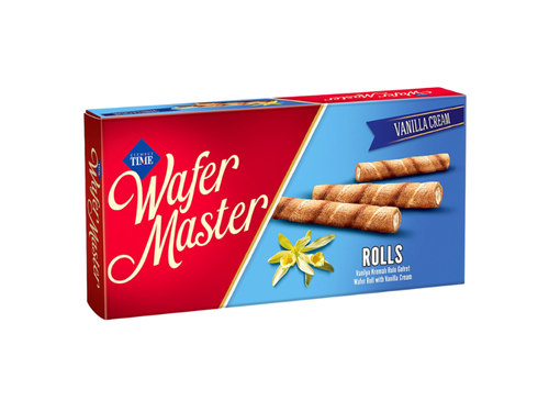 Wafer Master Vanilla Cream Rolls 65g | Siya Trading Limited