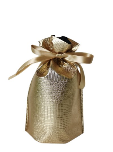 Non Woven Bag Metallic Gold 30 X 45CM | Siya Trading Limited