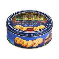 Jacobsens Beautiful Denmark Tin Butter Cookies 150G | Siya Trading Limited