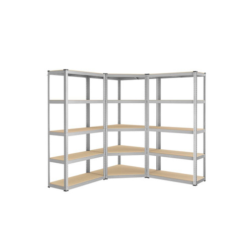 Heavy duty Corner Shelf Set with 5 Tiers | Mcafee S