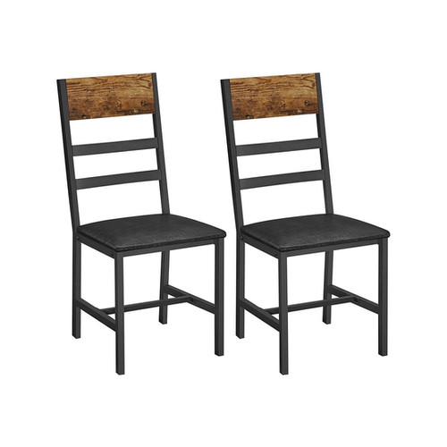 Set of 2 retro style Dining Chairs | Mcafee S