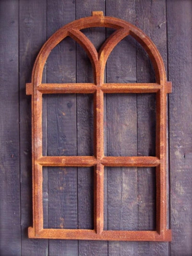 Iron Window with Round Arch Cast Iron Window | Mcafee S