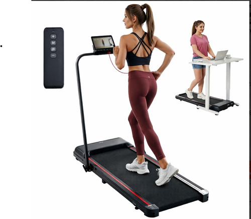 Under Desk Treadmill Walking Pad with Handle Bar | Mcafee S