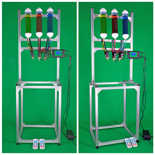 3 Valve Water Drop Combo with New Controller & Frame | Water Drop Photo Kit