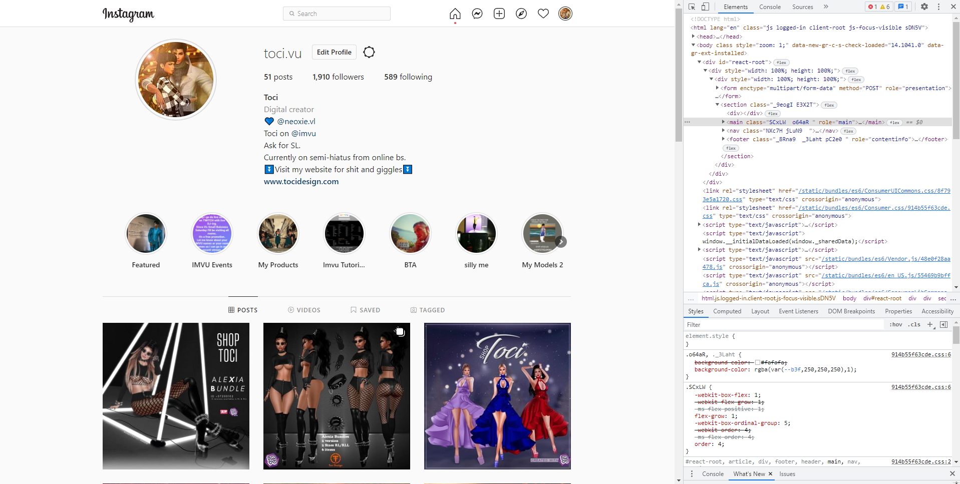 How to Post your IMVU pictures on Instagram from Your Desktop (PC or ...
