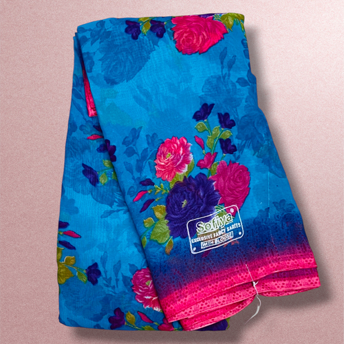 SOFIA/RAMAR BLUE | Yaseen Textiles WS