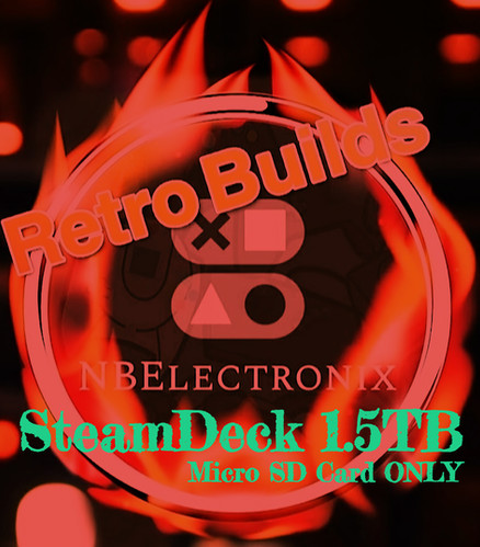 1.5TB Micro SD Card for Steam Deck 50k+ Games | NBElectroniX