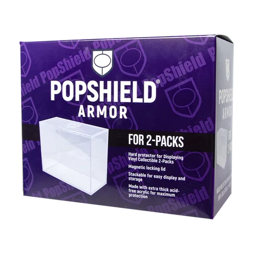 PopShield Armor for 2-Packs with Magnetic Lid (1 case) Pop Protectors ...
