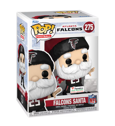 Flacons Santa #275 - NFL 2024 Holiday Fanatics Exclusive Funko Pop ...