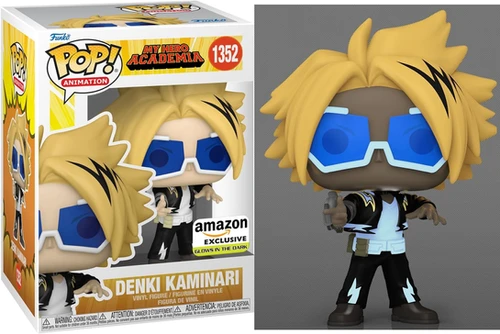 Denki Kaminari 1352 My Hero Academia Amazon Exclusive Gitd Funko