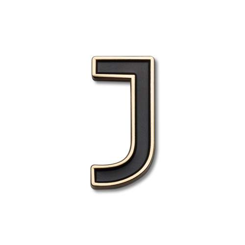 Enamel Letter J Pin | makeheadsturn