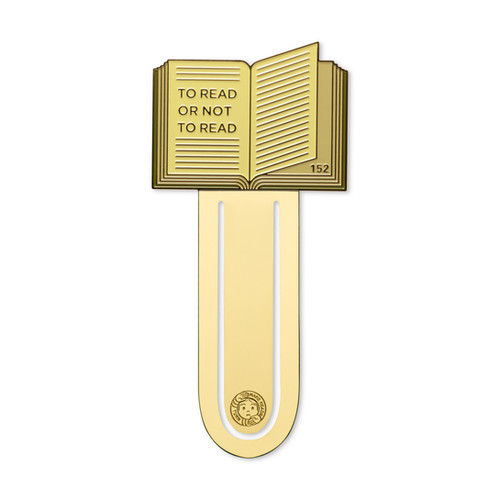 Enamel Bookmark "To Read Or Not To Read" | makeheadsturn