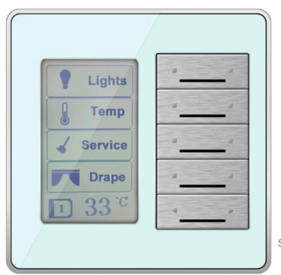 Smart Hotel Dynamic Display Panel (DDPH) - SB-DDPH-EU | Smart G4 Automation